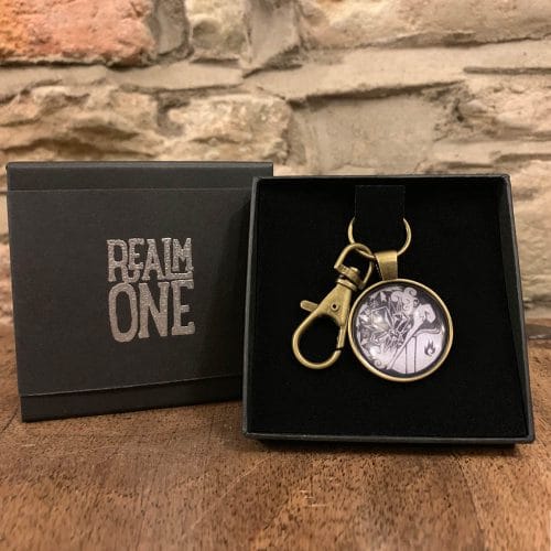 Death Knight Class Symbol Keyring - Realm One