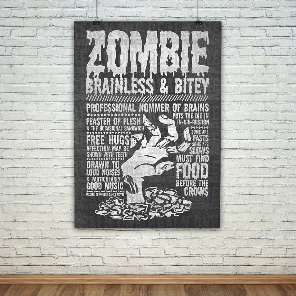Zombie Poster - Realm One
