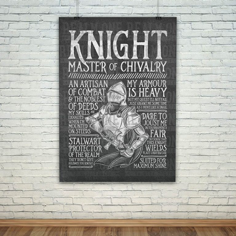 Knight Poster - Realm One