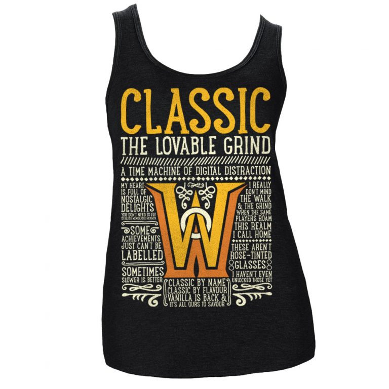WoW Classic inspired Ladies Tank Top - Realm One