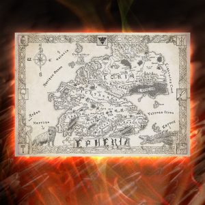 Map of Epheria Poster - Ryan Cahill Exclusive - Realm One